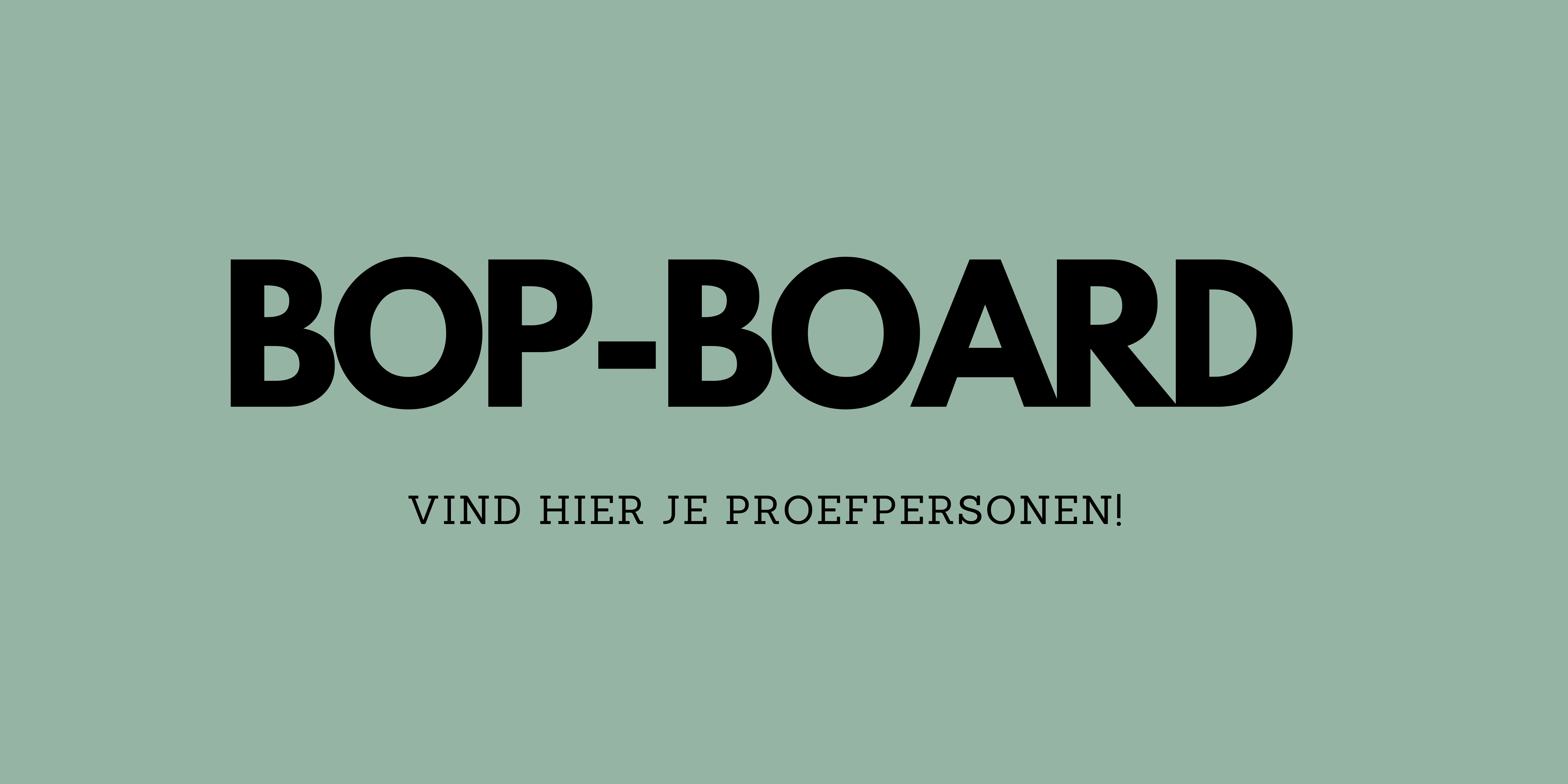 BOP-Board - Vereniging In Beweging